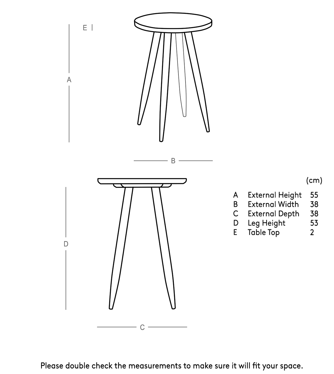 Southwark Contemporary Style Side Table in Light Grey | Swoon