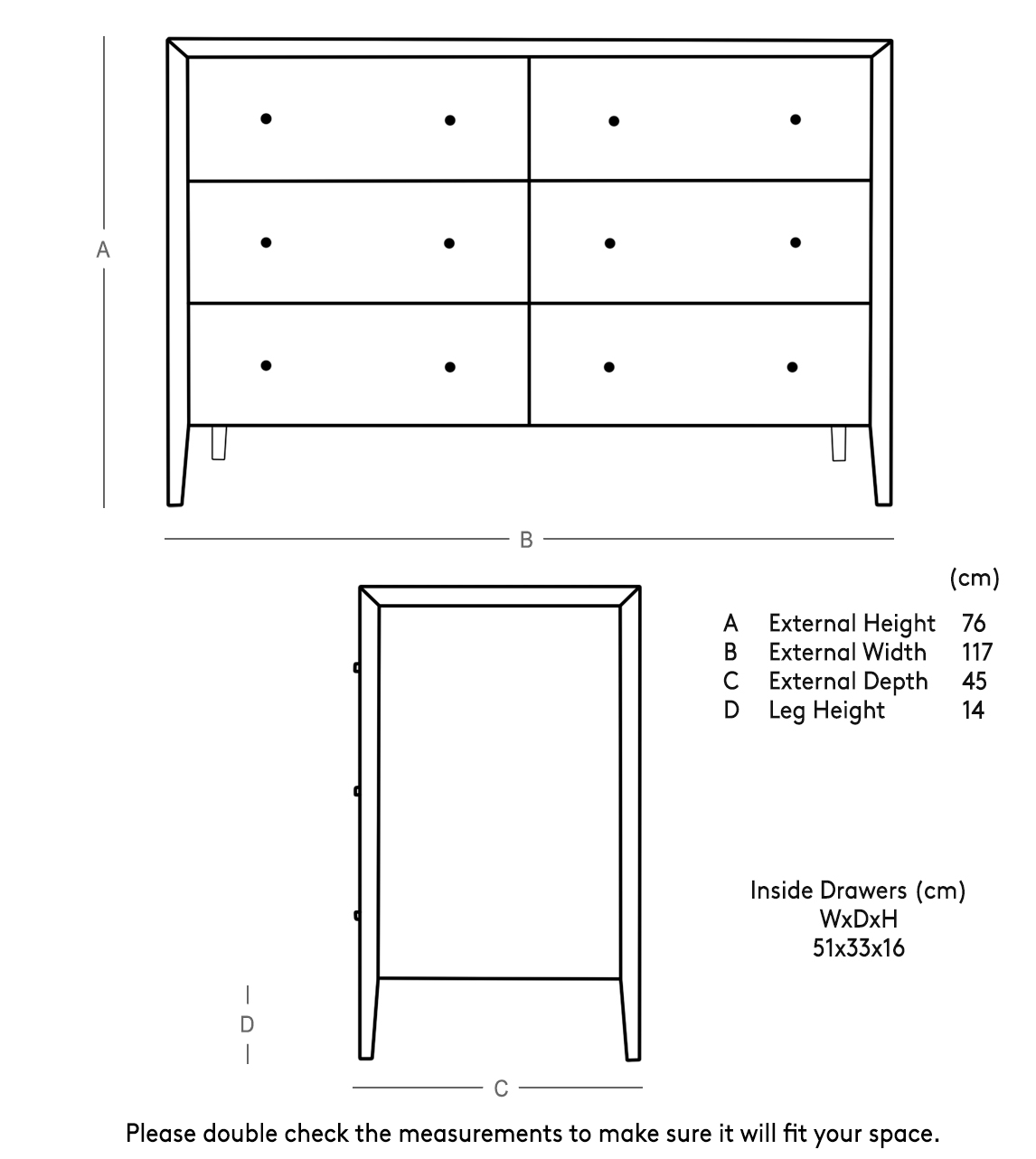 Valente Mid-Century Modern Style Chest of Drawers in Natural Mango Wood ...