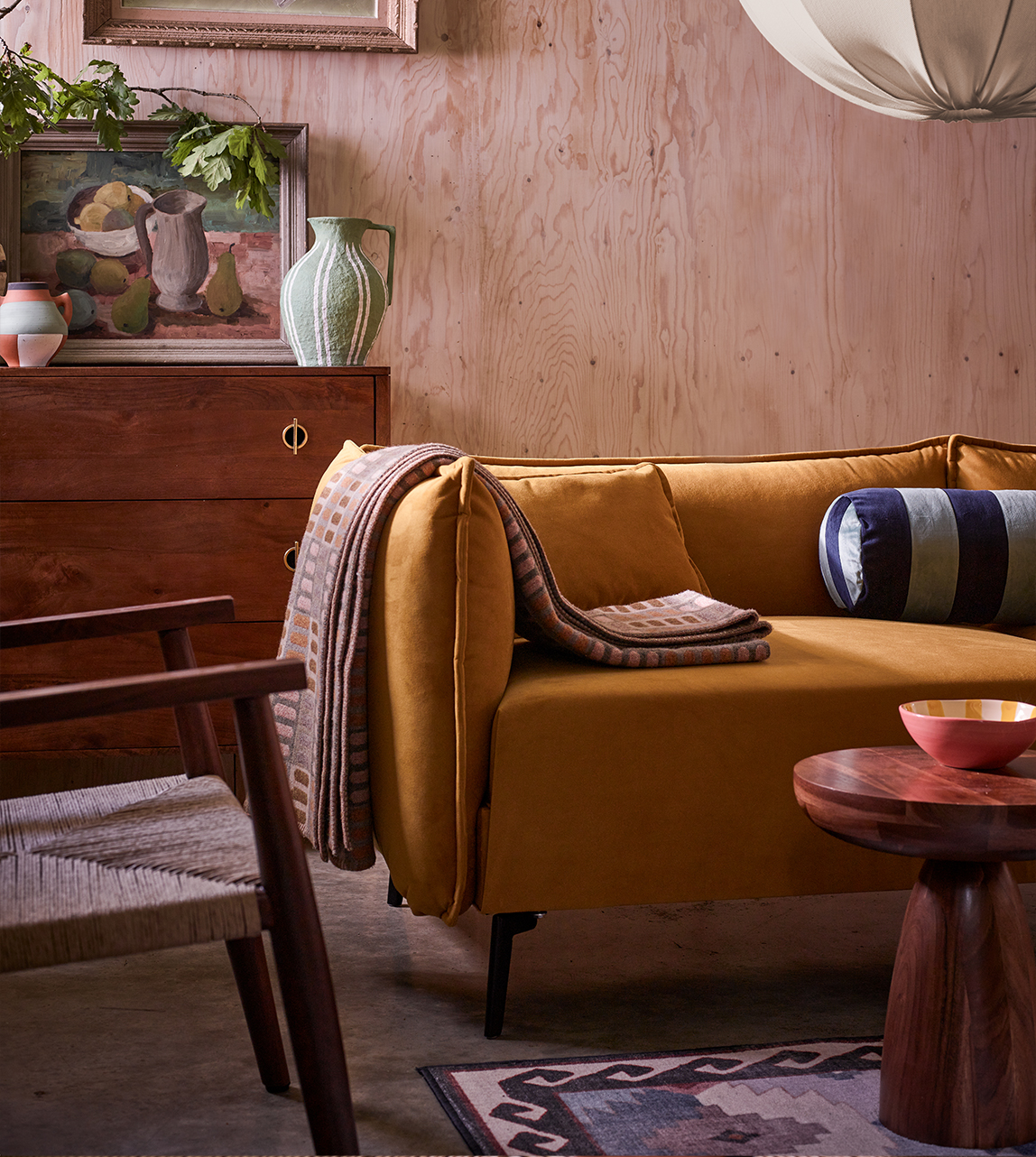 Rico Three-seater Sofa | Swoon