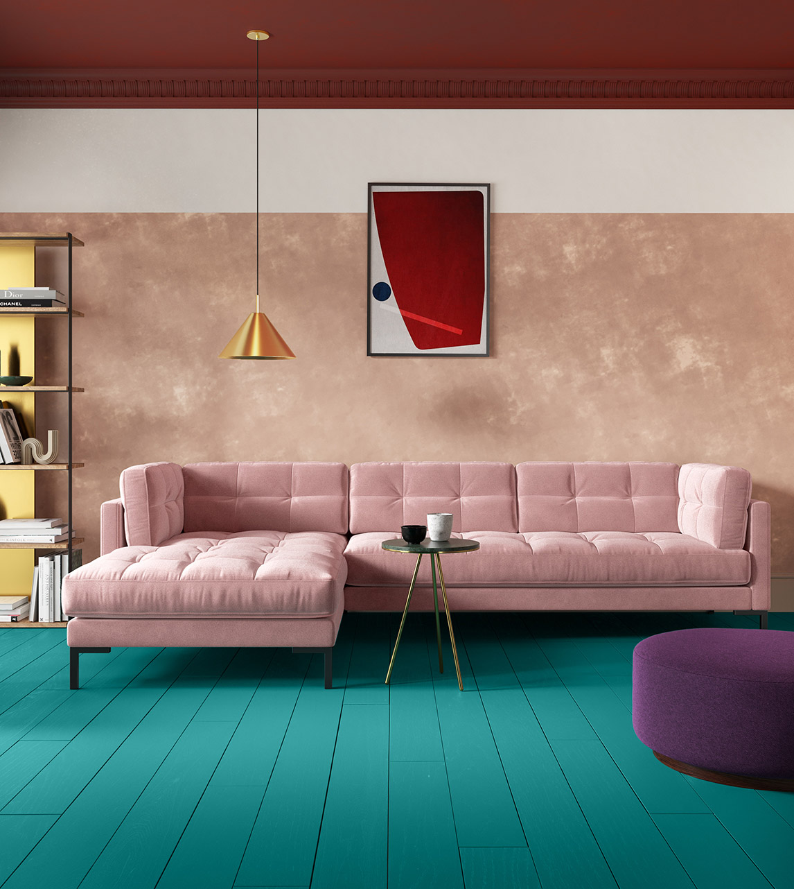 Landau Left-hand Corner Sofa | Swoon