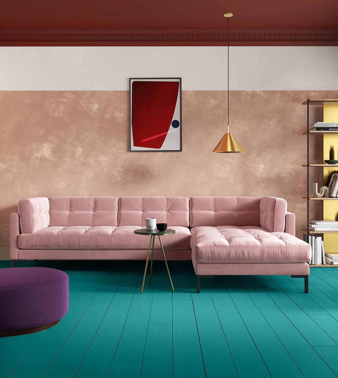 Landau Right-hand Corner Sofa | Swoon