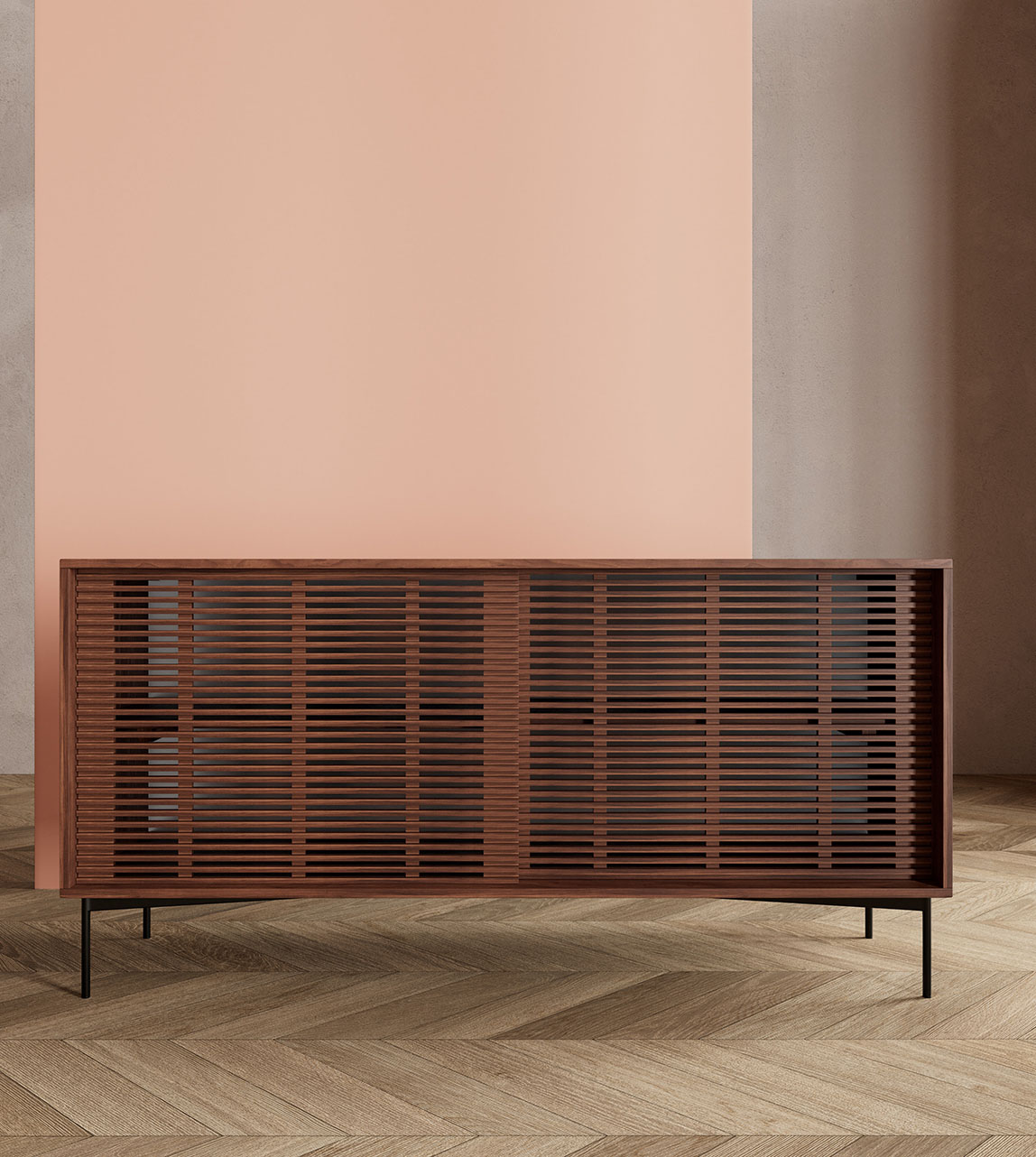 Weaving Sideboard, Scandi Style in Walnut. | Swoon