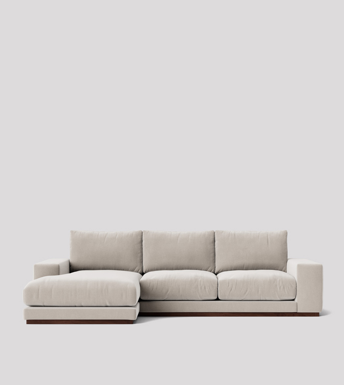 Denver Full Circle™ Small Left-Hand Corner Sofa | Swoon