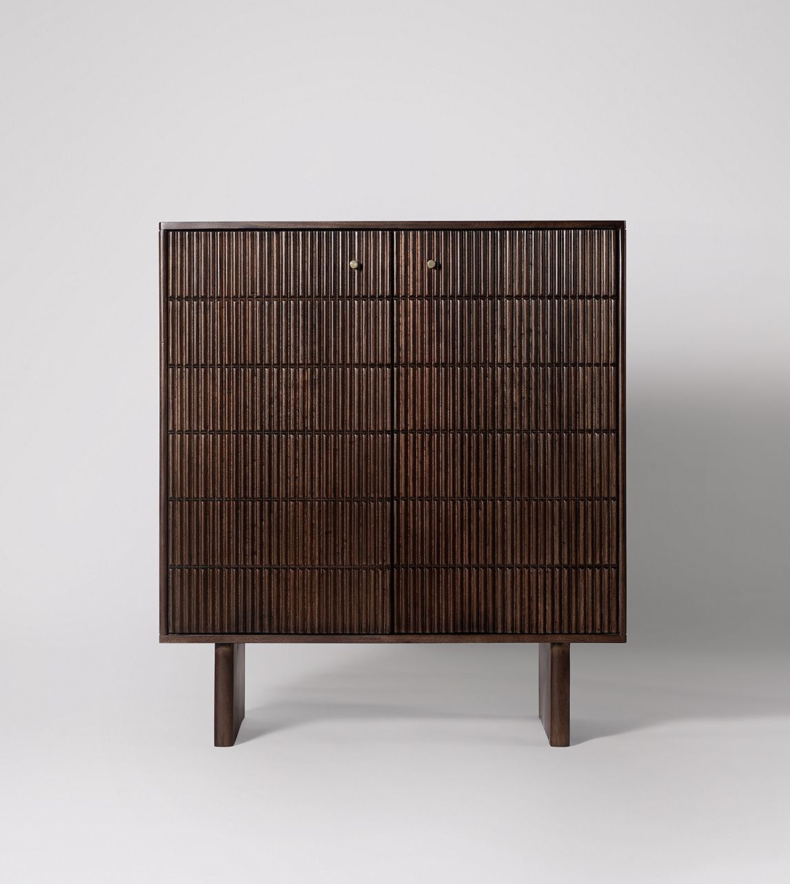 Highgate Scandi Cabinet in Tobacco-stained Mango Wood | Swoon