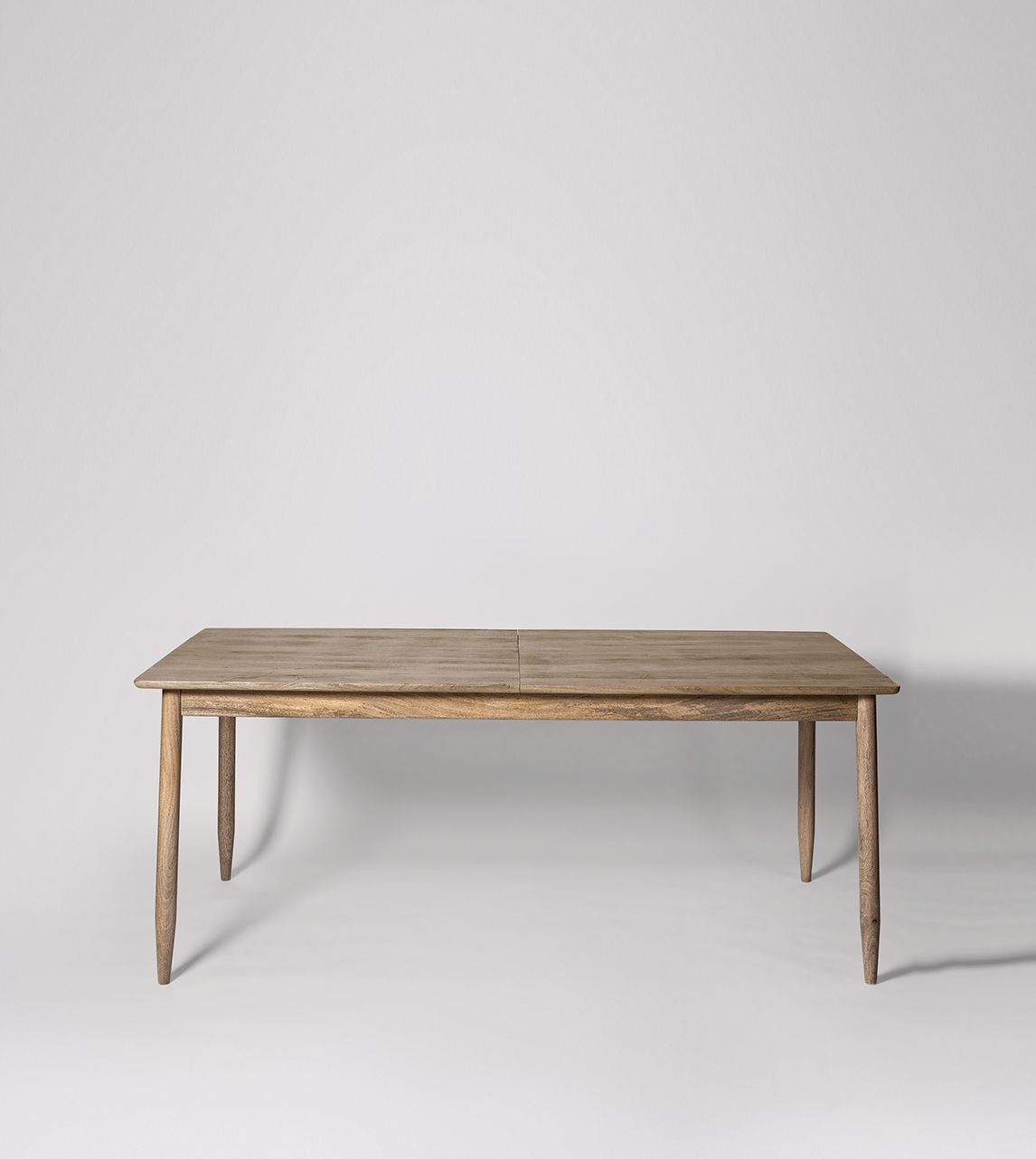 Maltby Large Extendable Dining Table, Mid-Century Style in Natural Oak ...