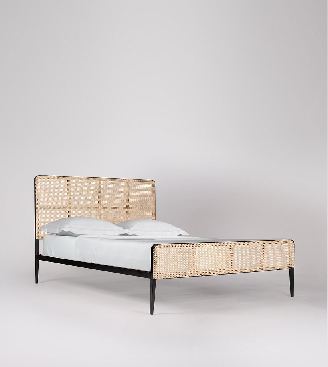Marsden patina finish king cane bed store