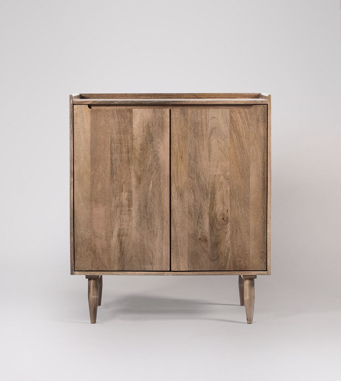 Southwark Scandi Cabinet in Natural Oak-Stained Mango Wood | Swoon