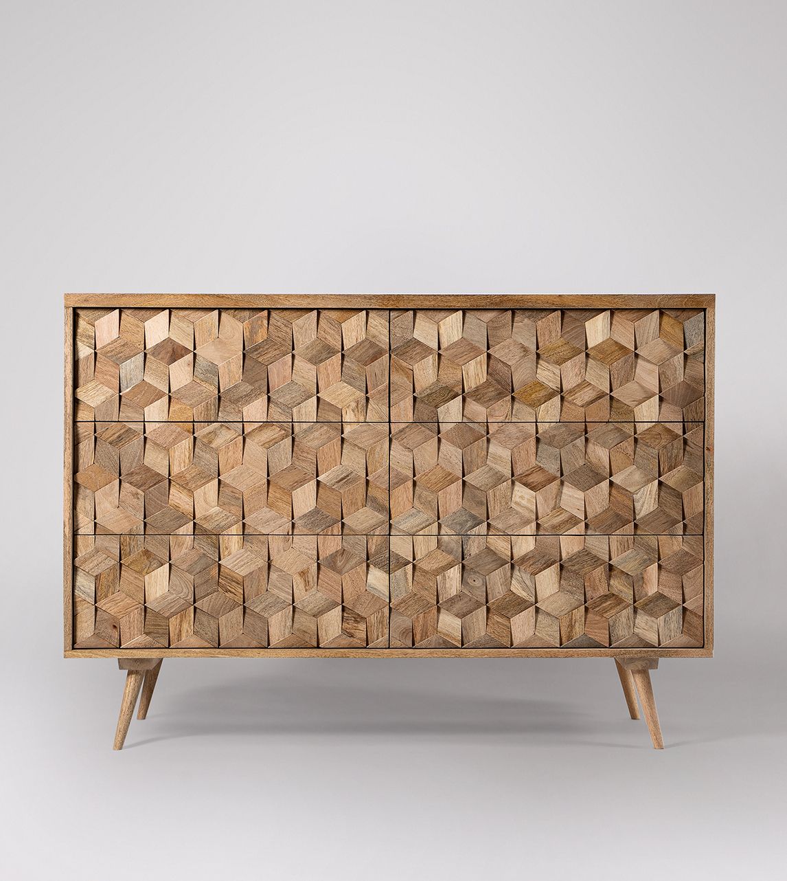 Terning Six-drawer Chest of Drawers, Mid-Century Modern Style in ...