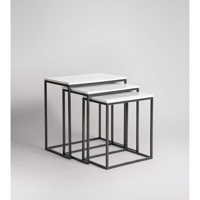 Nest of Side Tables | Nesting & Stacking Side Tables | Swoon