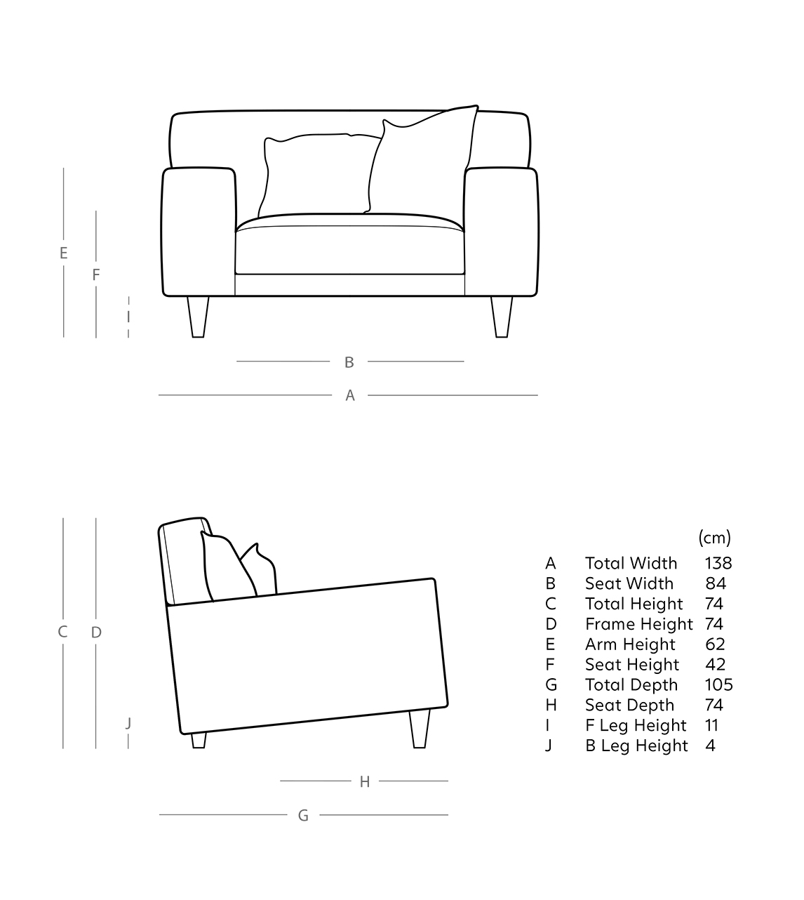 Edes Love Seat | Swoon