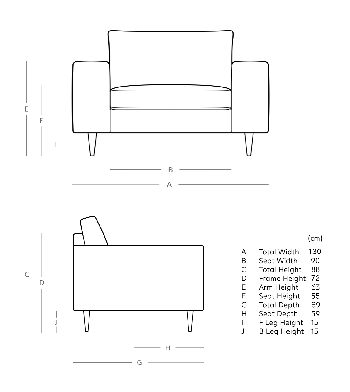 Evesham Love Seat | Swoon