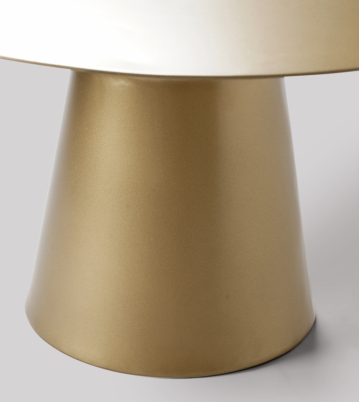 Figura Scandi Coffee Table in Brass | Swoon