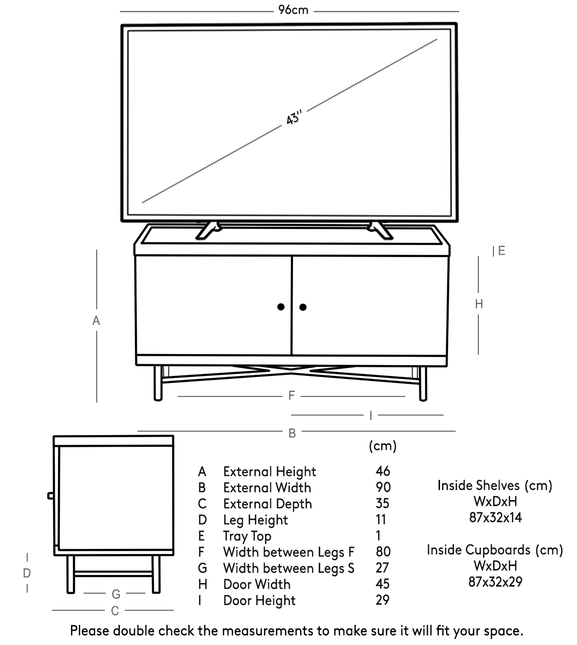 Halle TV Stand, Contemporary Style in Natural Oak-Stained Mango Wood ...