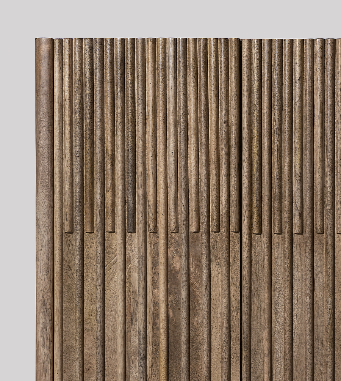 Hampstead Scandi Cabinet in Natural Oak-Stained Mango Wood | Swoon