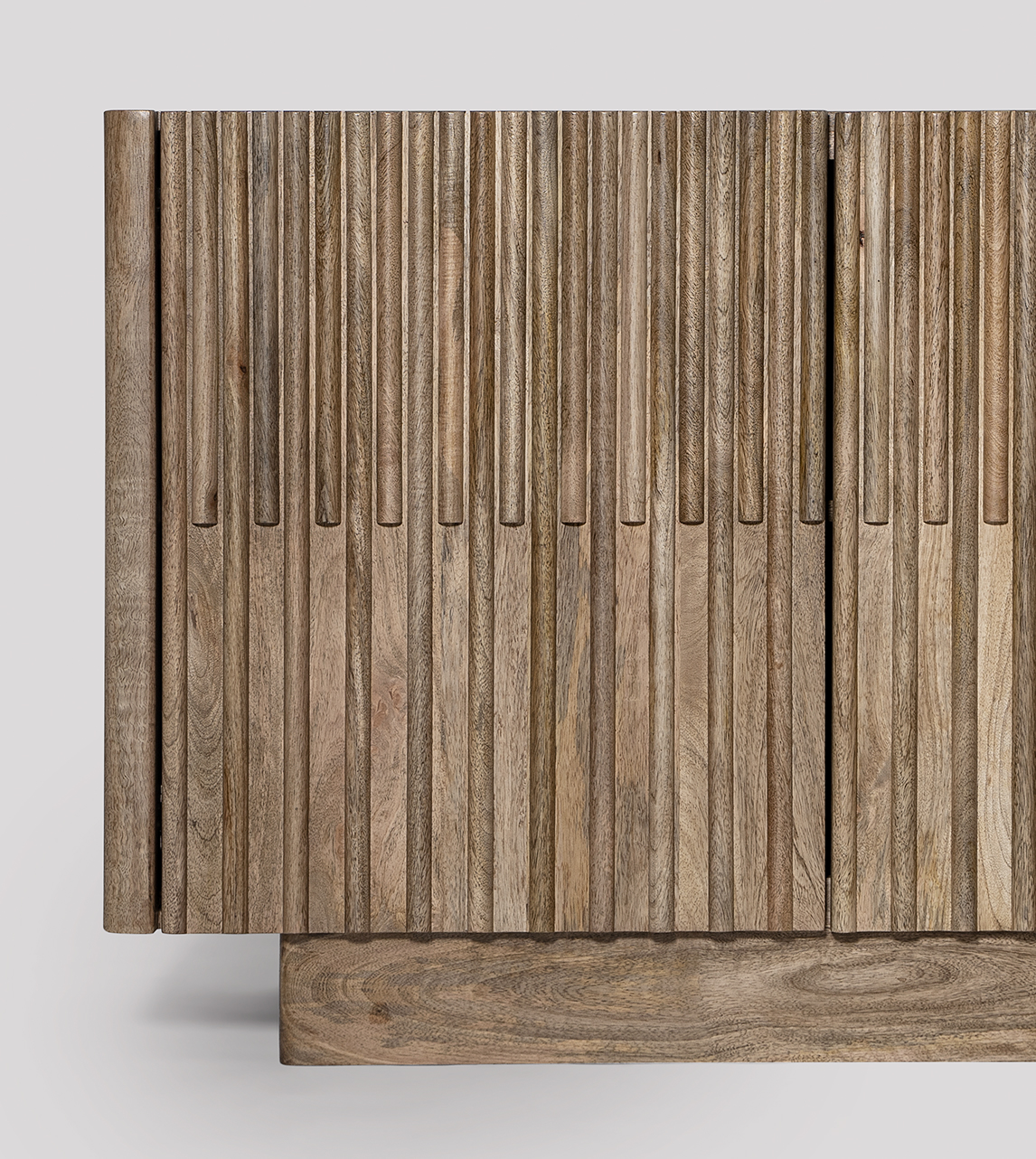 Hampstead Scandi Sideboard in Natural Oak-Stained Mango Wood | Swoon