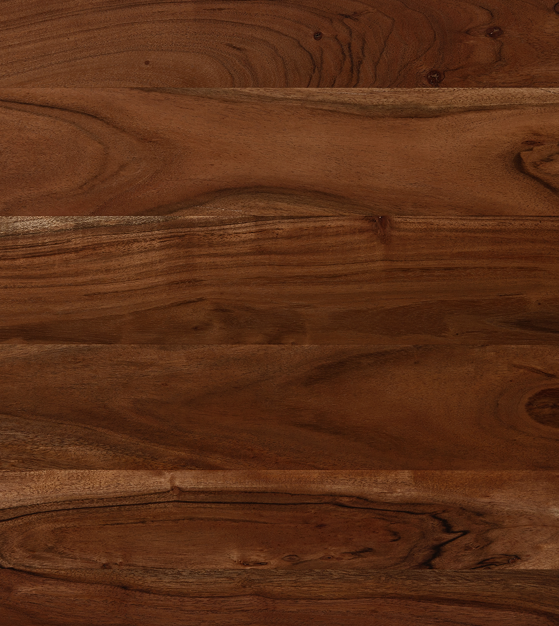 Harring Scandi Coffee Table in Dark Brown Acacia & Brass | Swoon