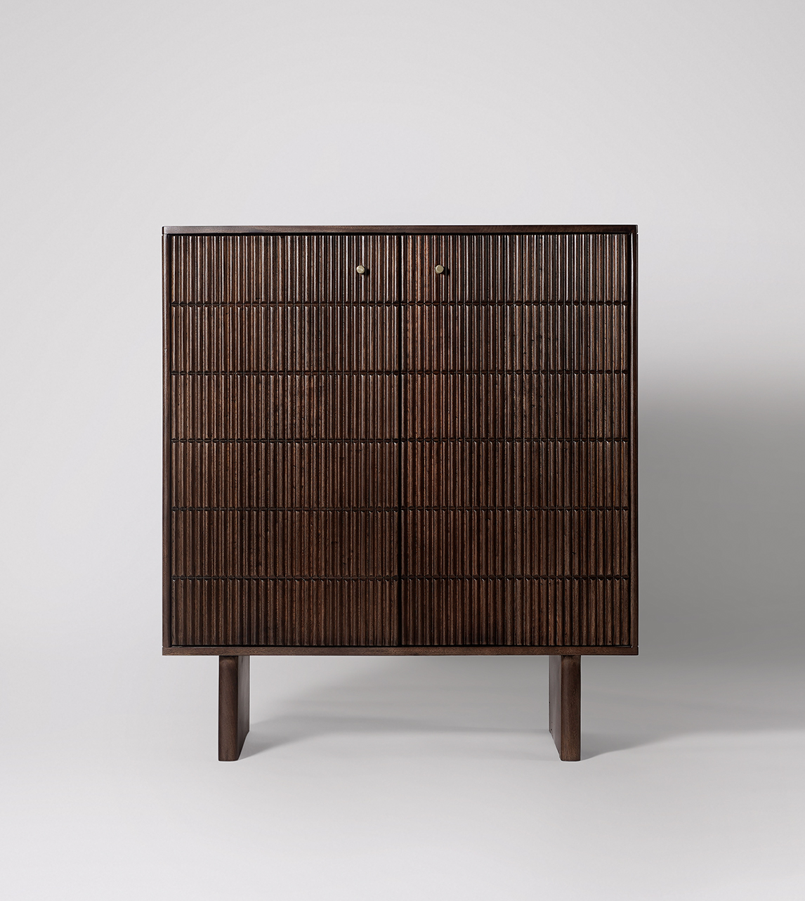 Highgate Scandi Cabinet in Tobacco-stained Mango Wood | Swoon