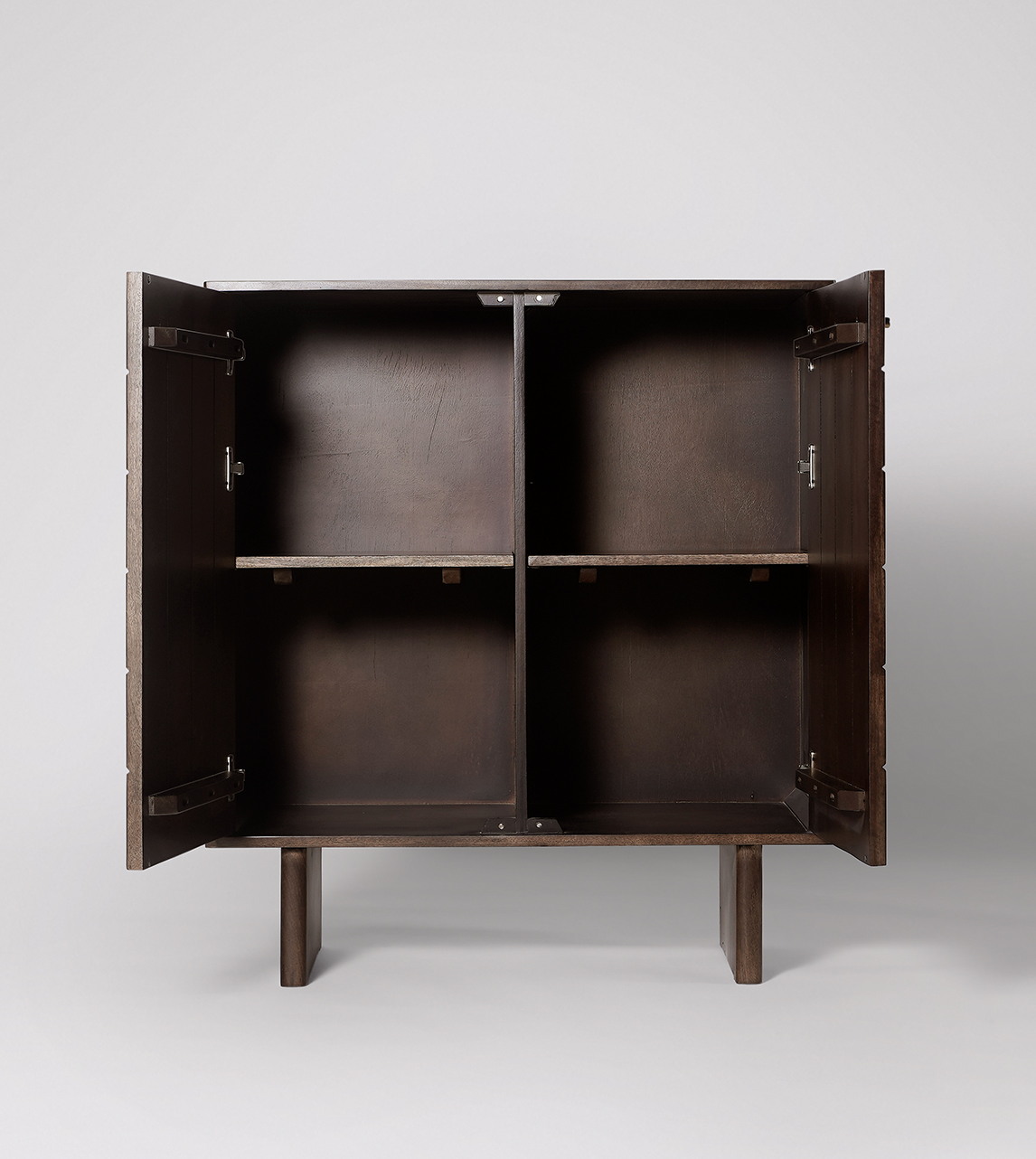 Highgate Scandi Cabinet in Tobacco-stained Mango Wood | Swoon