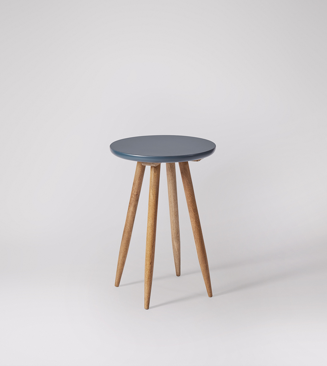 Southwark Contemporary Style Side Table in Blue | Swoon