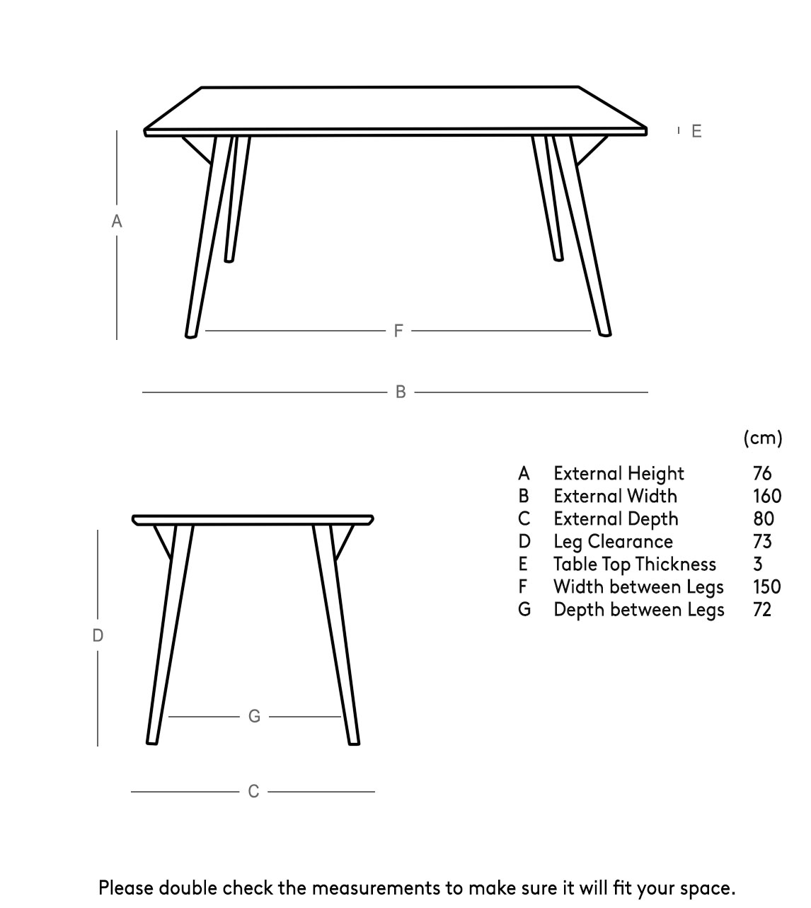 Kaiden Rectangular Dining Table in Acacia & Brass. | Swoon