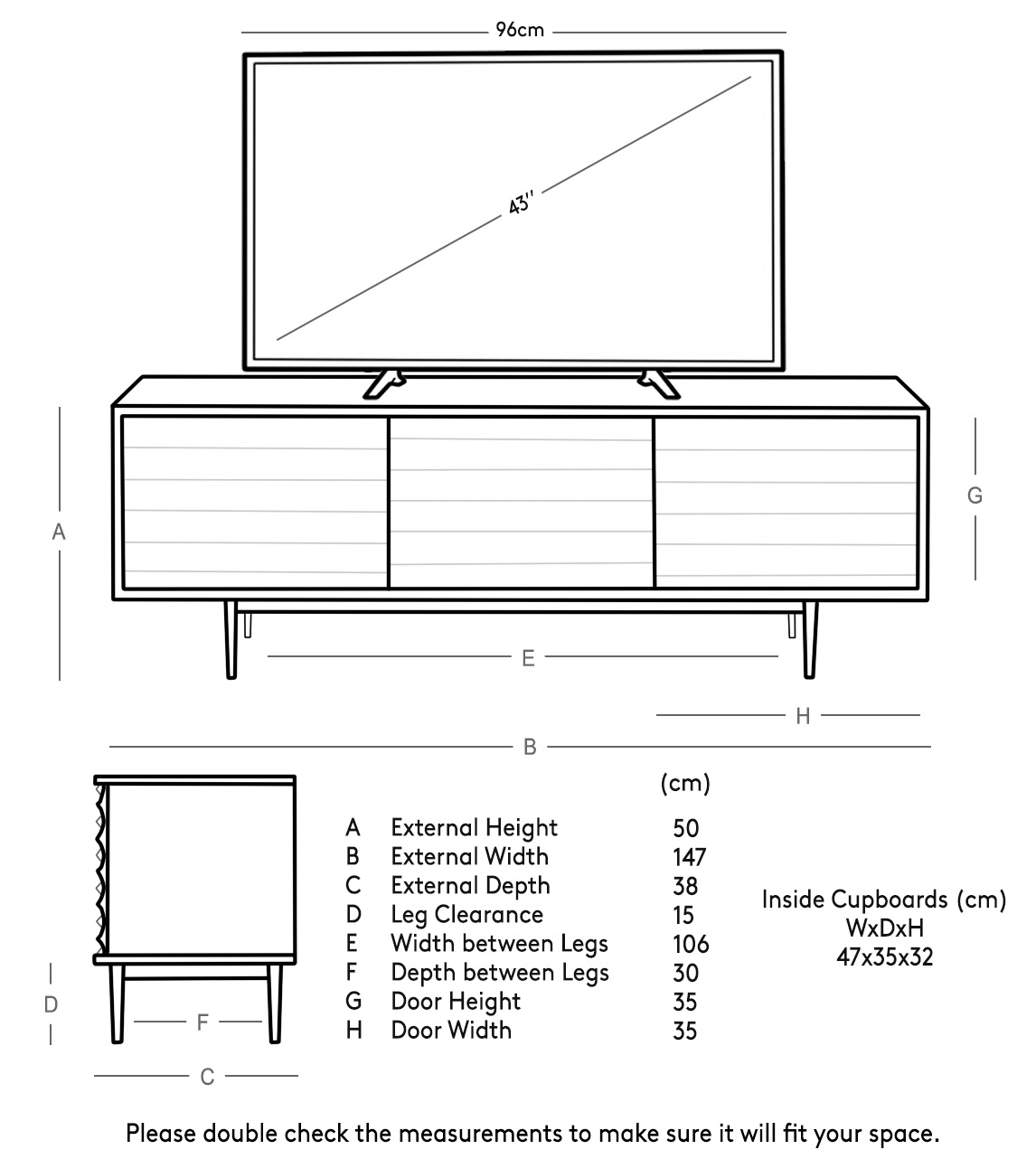 Katana Media Unit, Contemporary Style in Natural Mango Wood & Charcoal ...