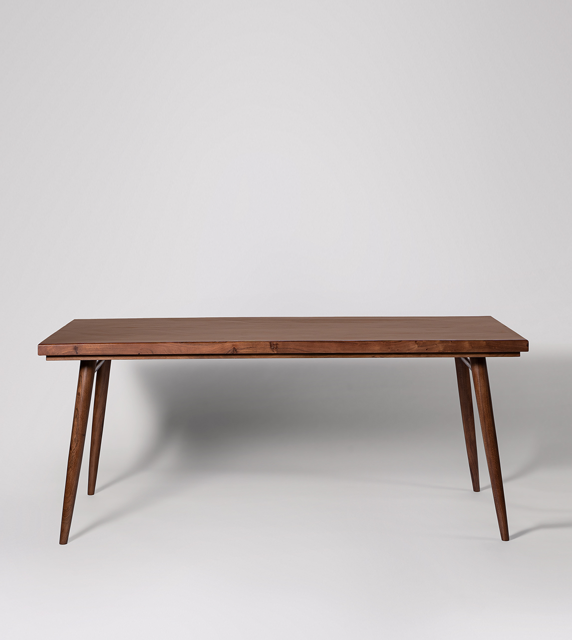 Metz Contemporary Eight-seater Dining Table in Acacia | Swoon