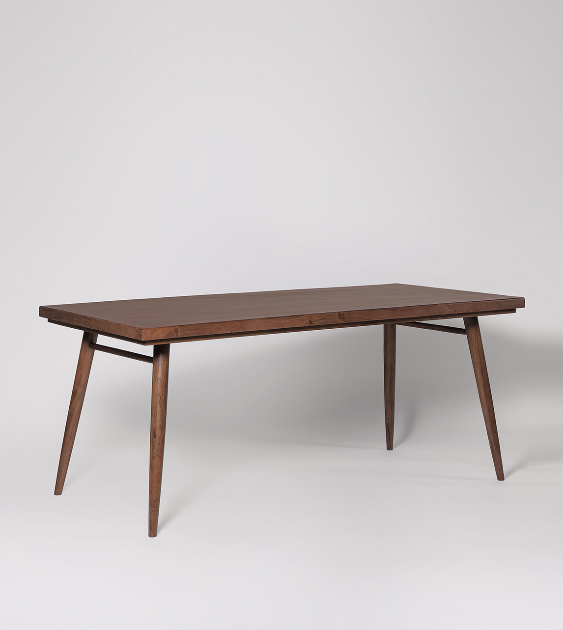 Metz Contemporary Eight-seater Dining Table in Acacia | Swoon
