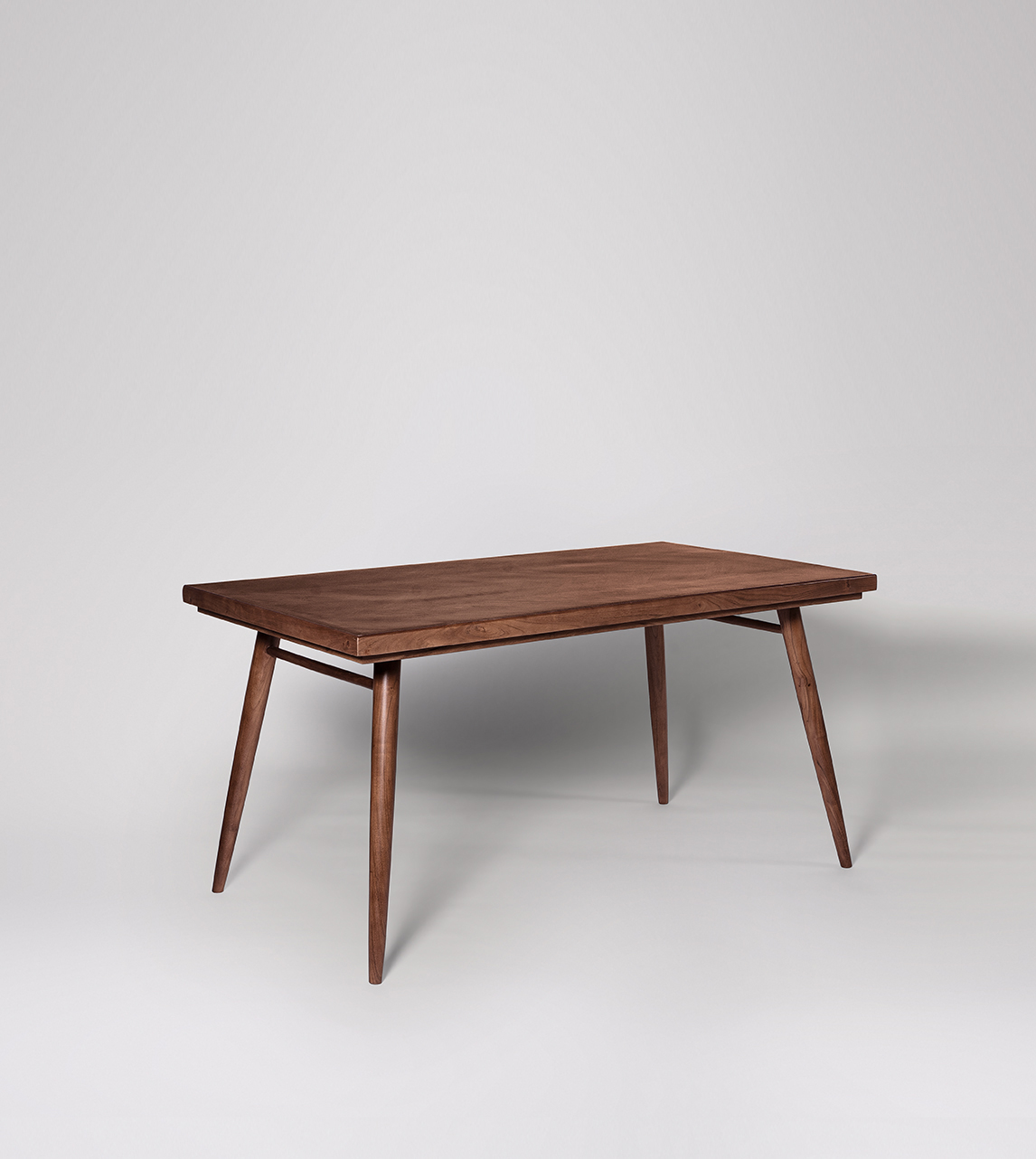 Metz Contemporary Six-seater Dining Table in Acacia | Swoon