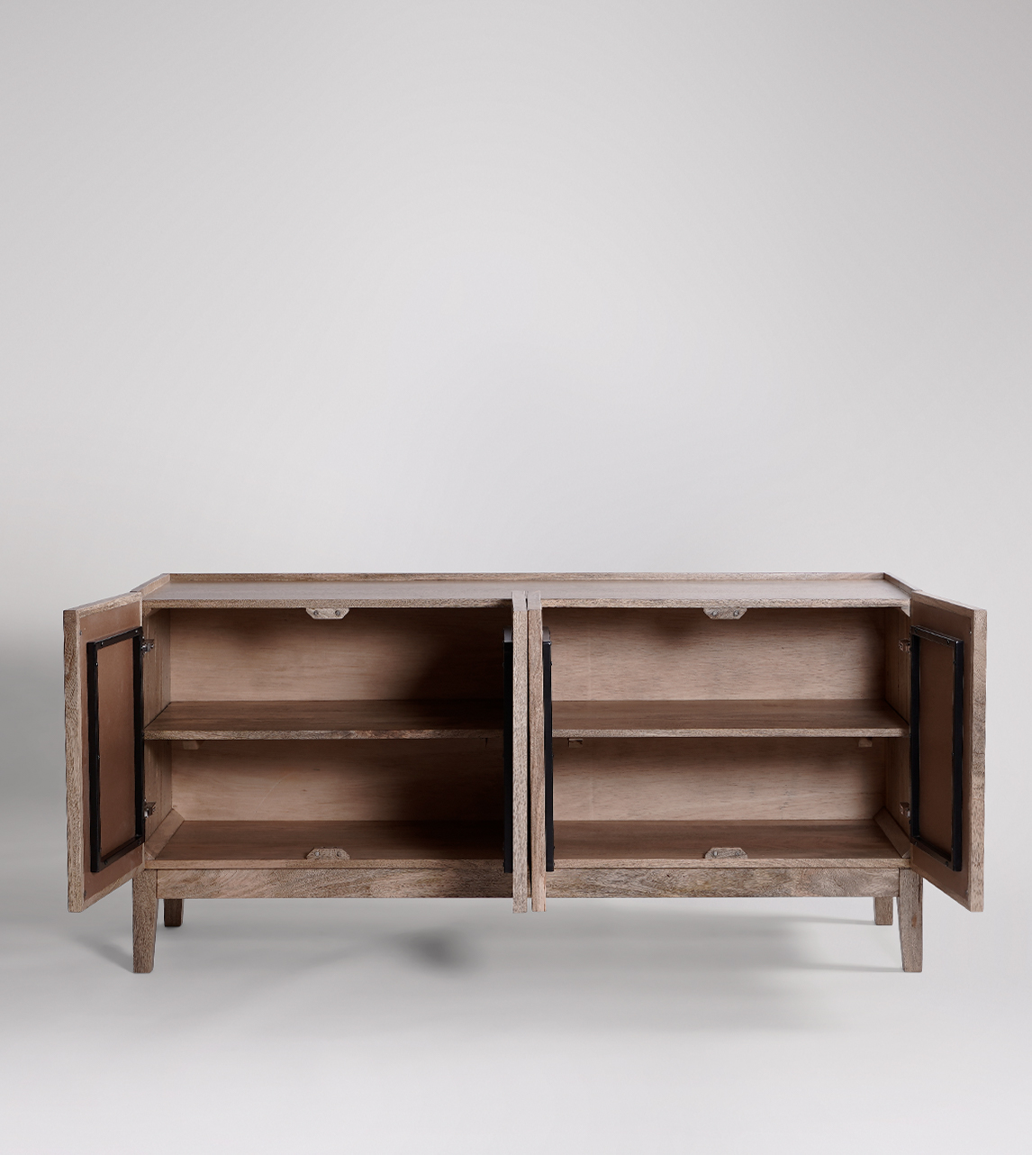 Metz Contemporary Sideboard in Natural Mango Wood | Swoon