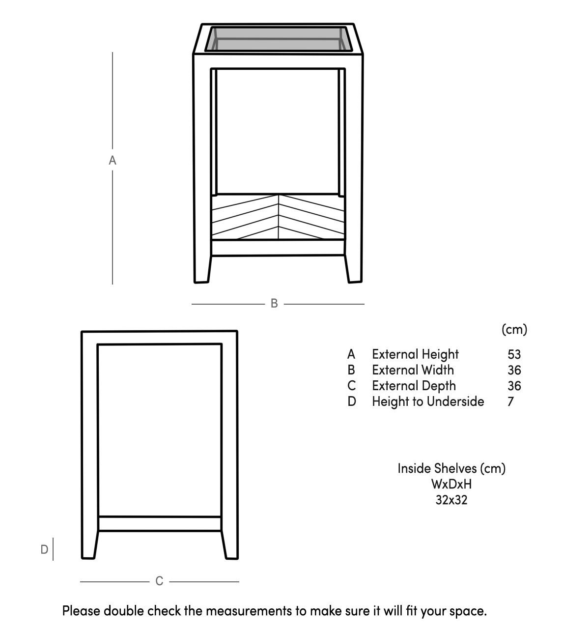 Metz Mid Century Side Table in Mango Wood & Glass | Swoon