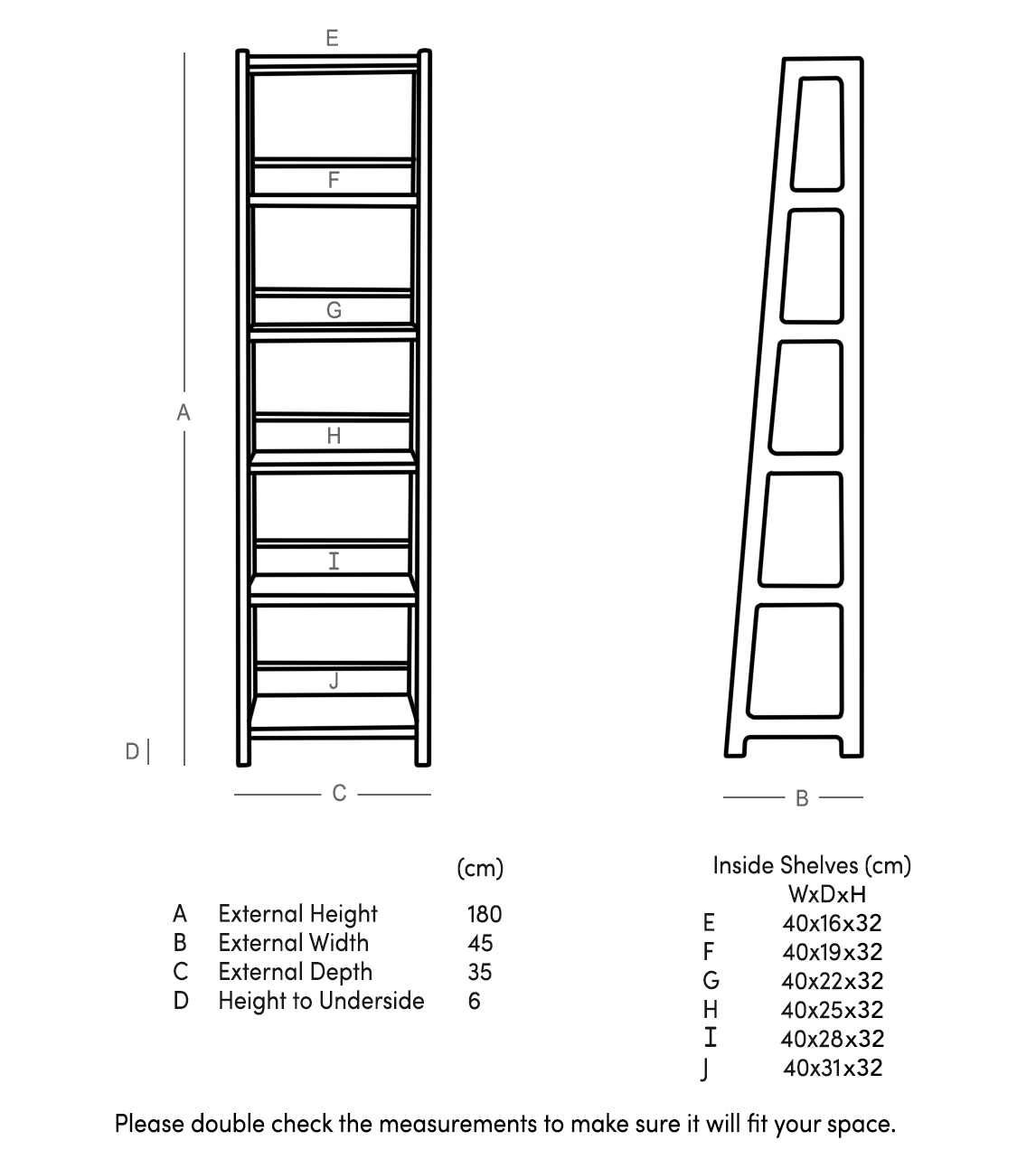 Noah Mid Century Narrow Shelving Unit in Dark Brown Acacia & Brass | Swoon