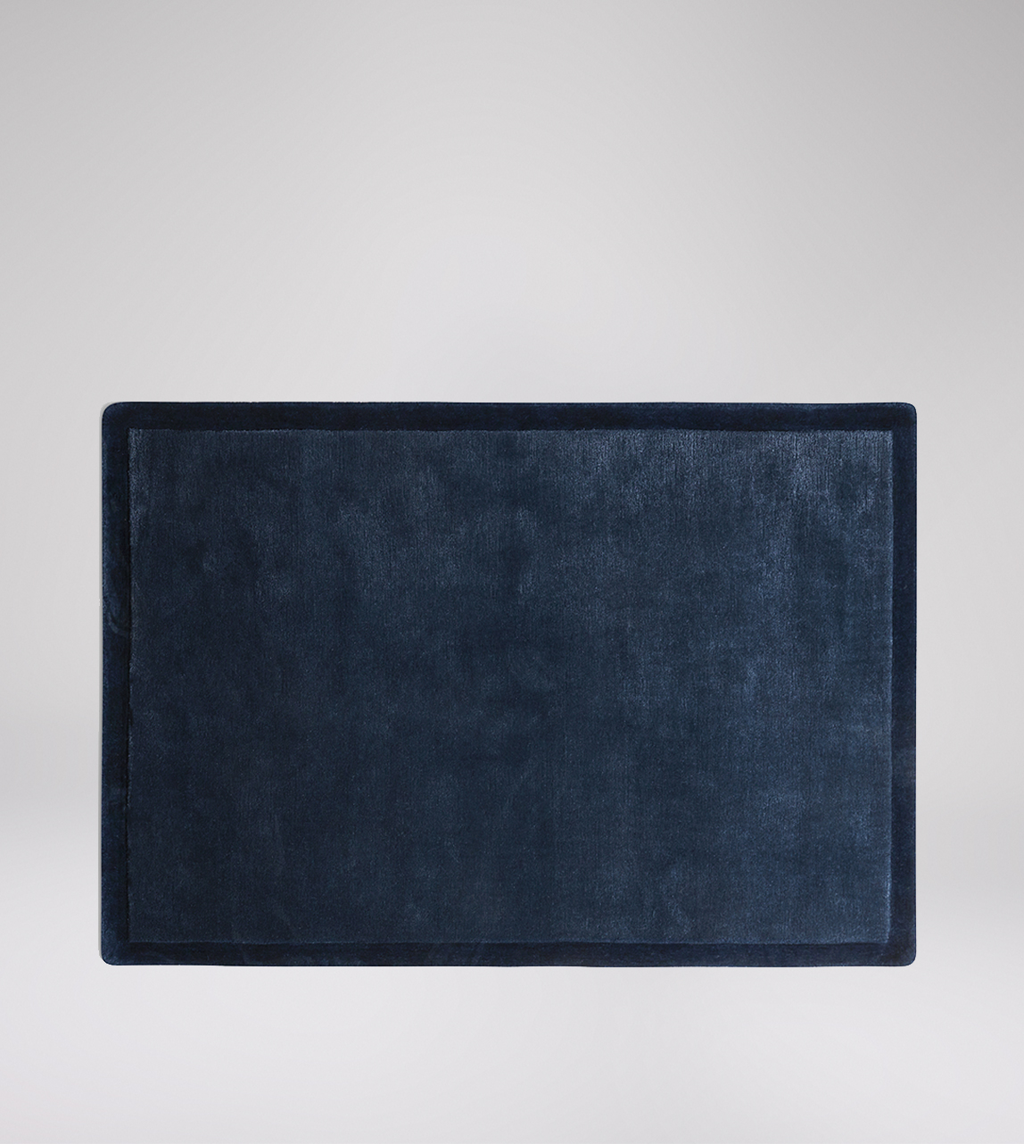 Pelt Small Rug, Art Deco Style in Navy Blue | Swoon