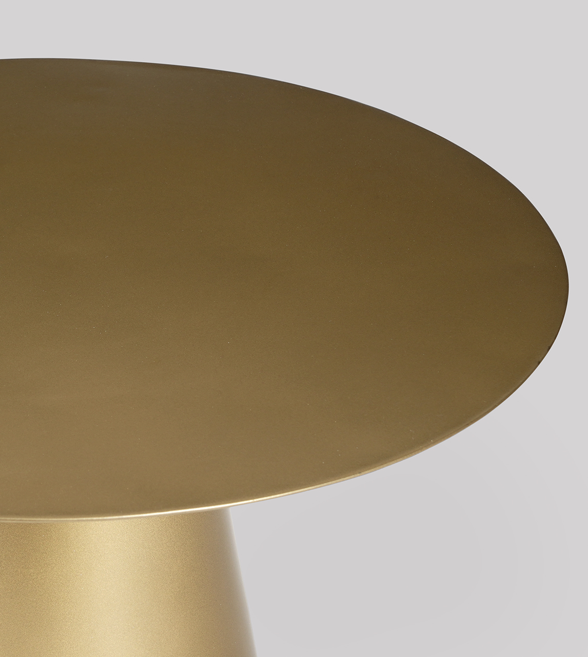 Figura Scandi Coffee Table in Brass | Swoon
