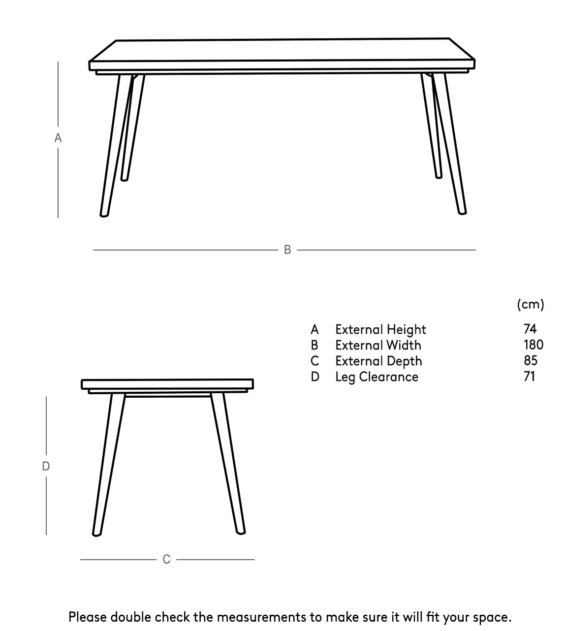 Metz Contemporary Eight-seater Dining Table in Acacia | Swoon