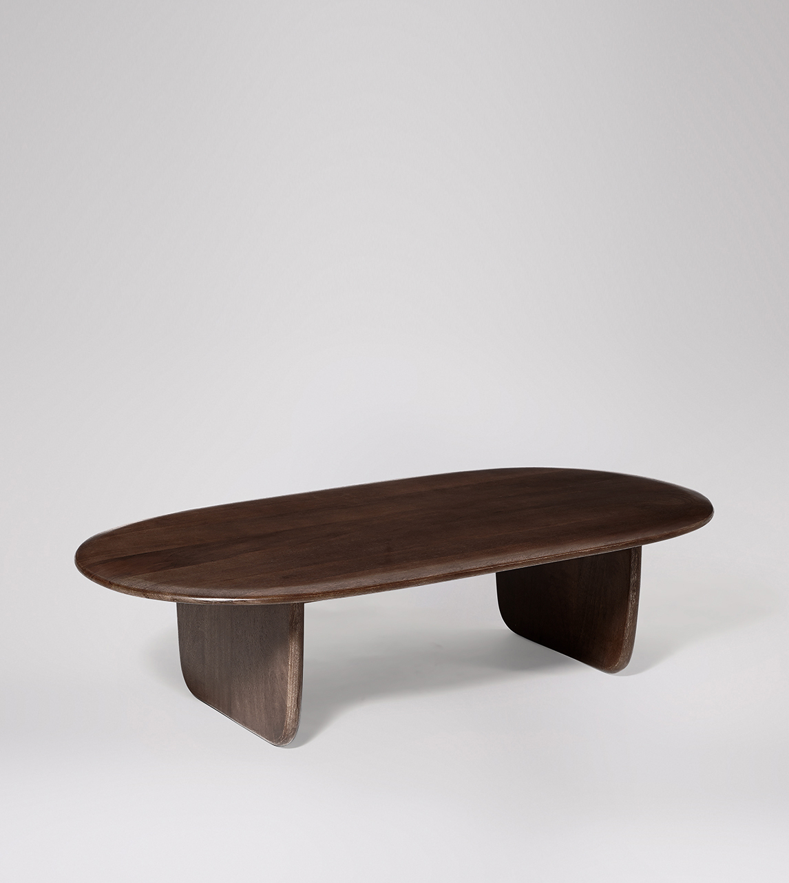 Slapton Maximalist Coffee Table in Tobacco-stained Mango Wood | Swoon