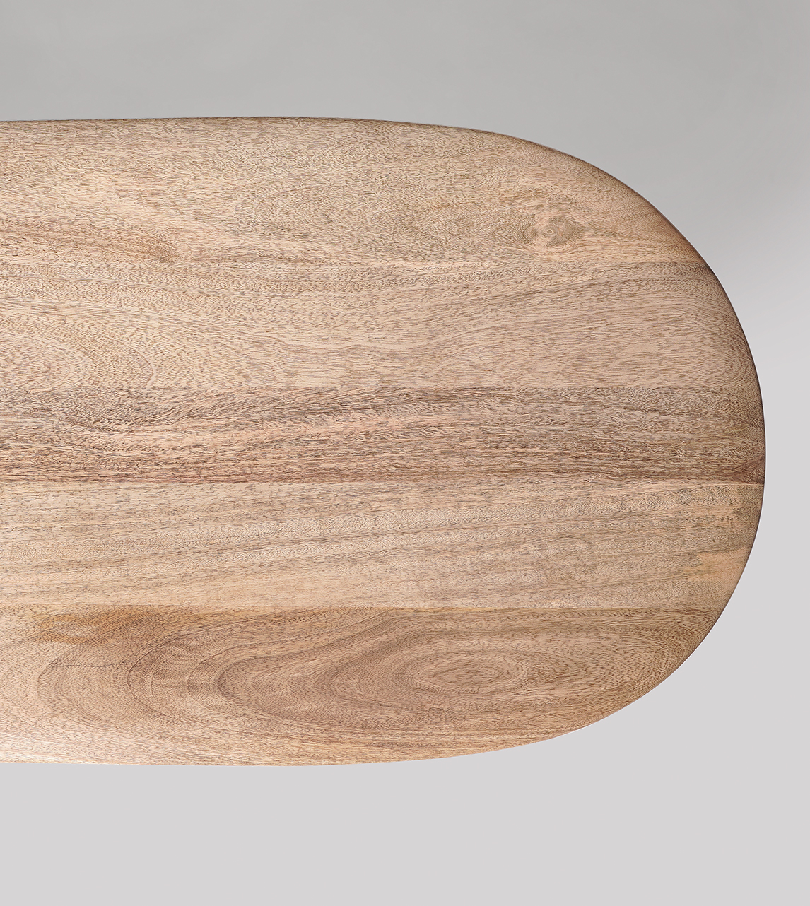 Slapton Maximalist Coffee Table in Natural Oak-Stained Mango Wood | Swoon