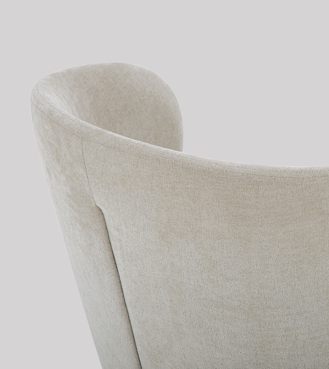 Redbourne Scandi Dining Chair in Kit Velvet | Swoon