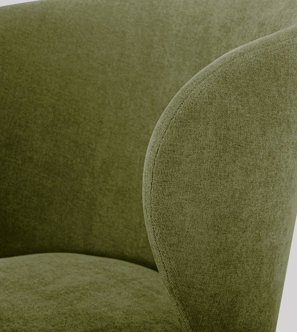 Redbourne Scandi Dining Chair Pair in Forester Velvet | Swoon