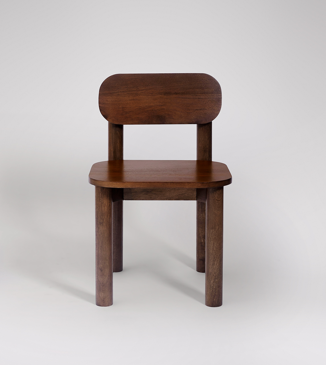 Rita Maximalist Dining Chair, Set of Two in Dark Mango Wood | Swoon