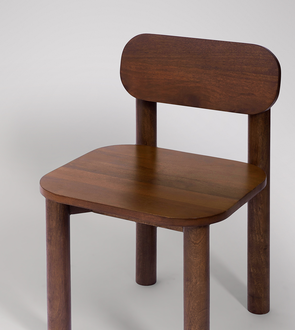 Rita Maximalist Dining Chair, Set of Two in Dark Mango Wood | Swoon