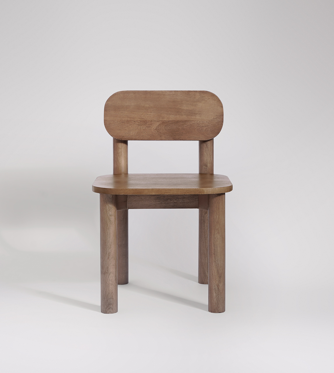 Rita Maximalist Dining Chair, Set of Two in Natural Oak-Stained Mango ...