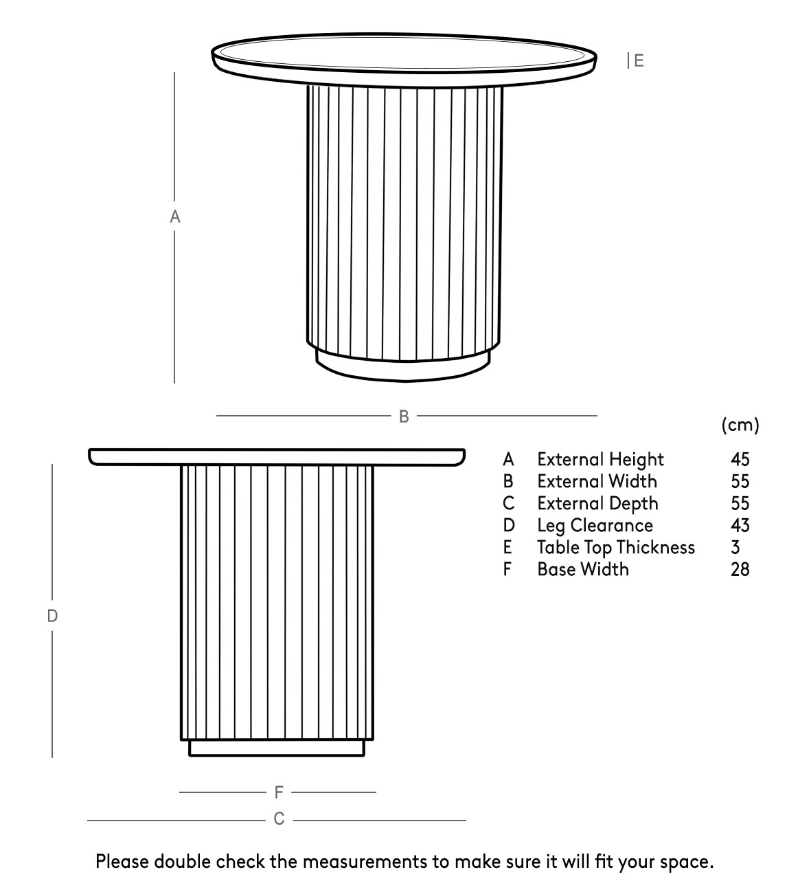 Skinner Scandi Occasional Table in Dark Brown Acacia & White Marble | Swoon