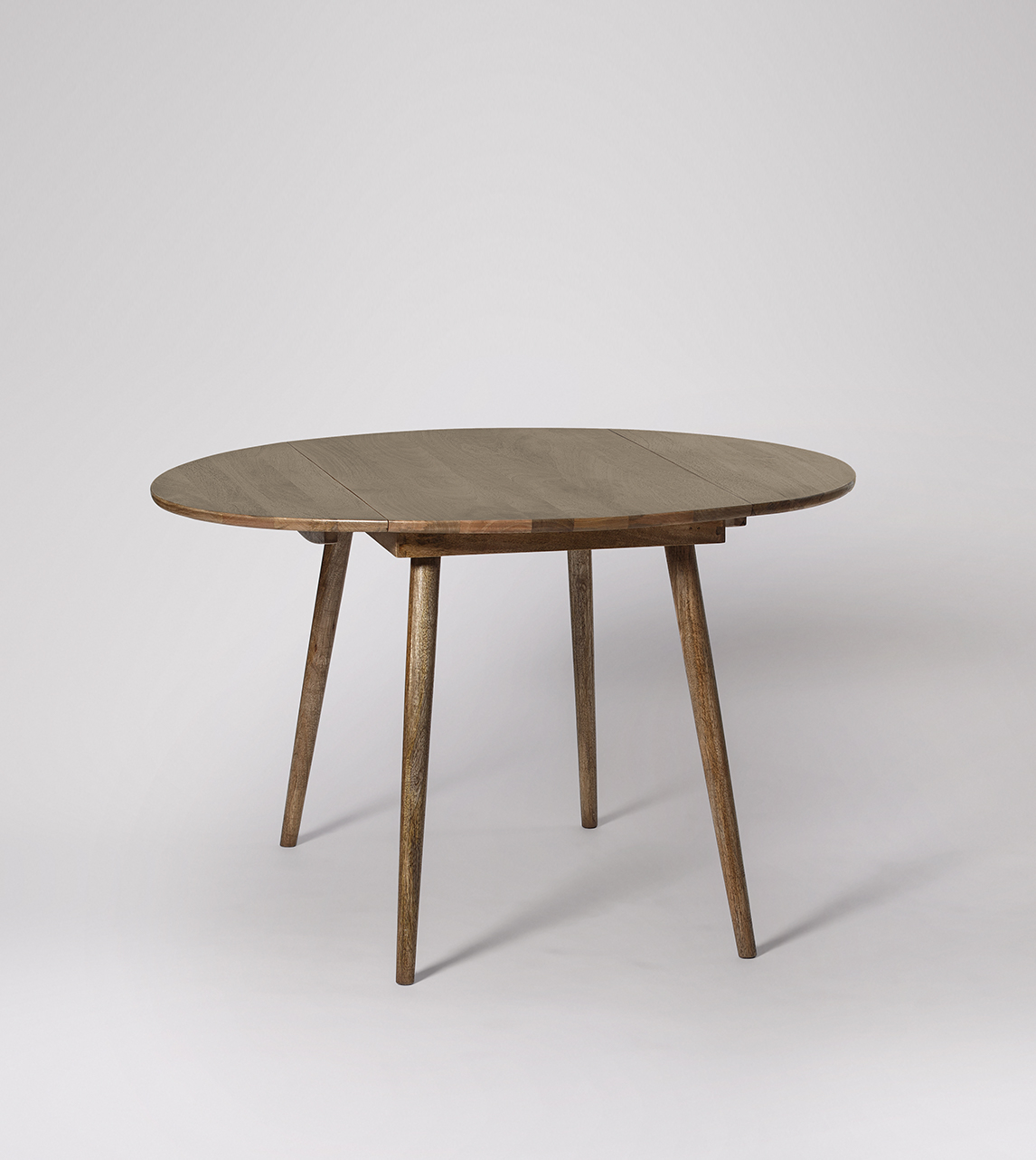 Southwark Contemporary Drop Leaf Dining Table in Natural Oak-Stained ...