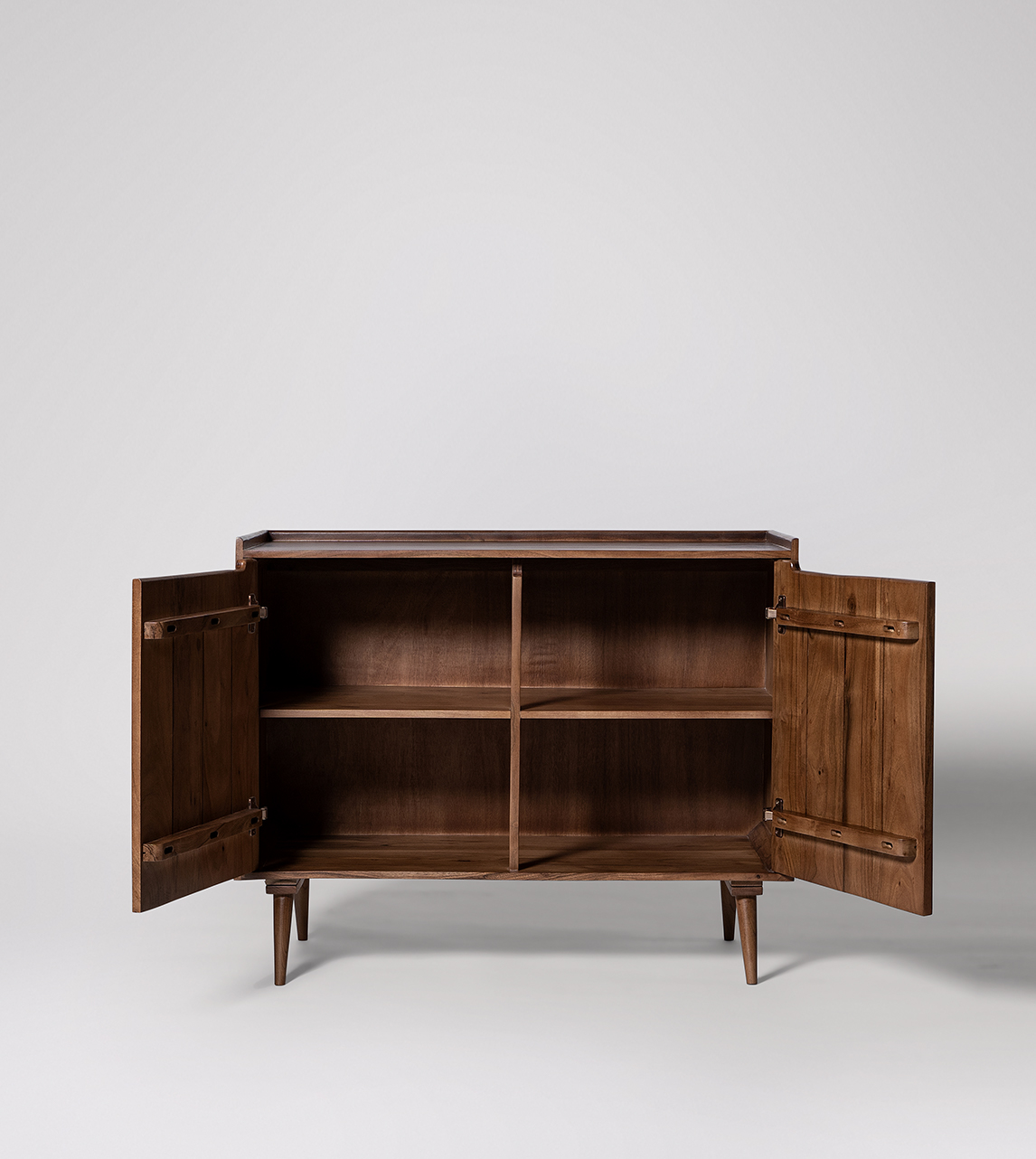 Southwark Small Mid-Century Scandi Sideboard in Acacia | Swoon
