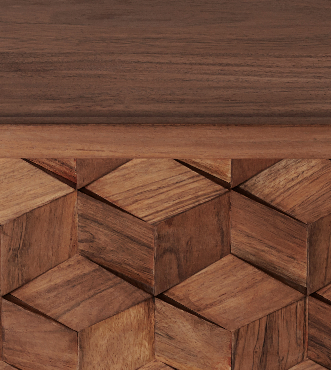 Terning Mid-Century Style, Two-Door TV Stand in Acacia | Swoon