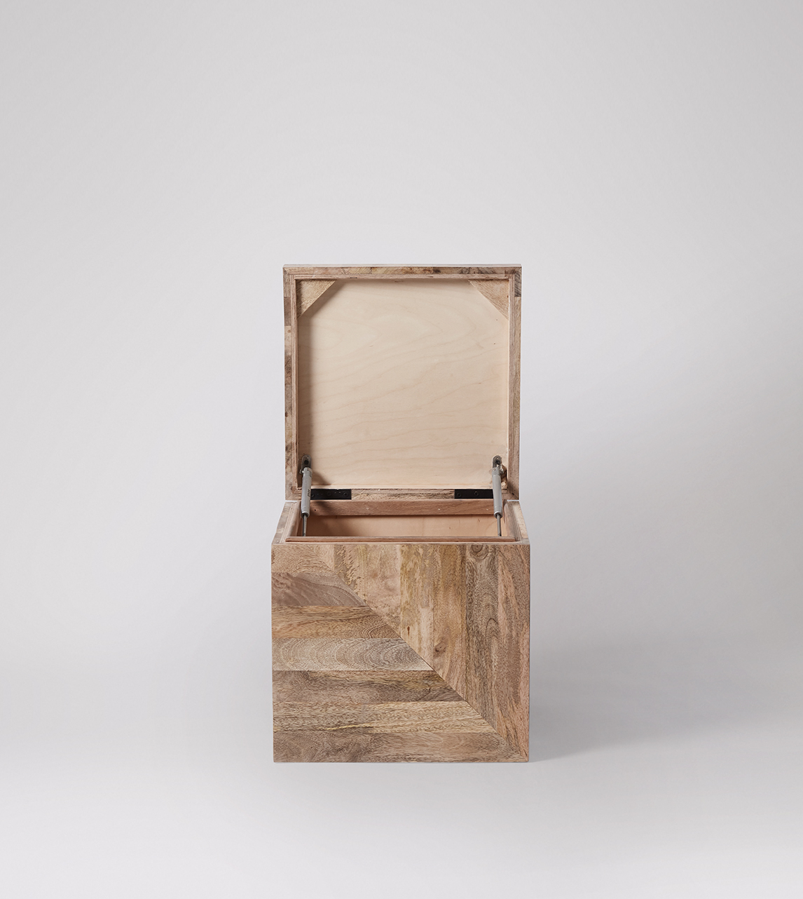 Venta Storage Box in Natural Mango Wood | Swoon
