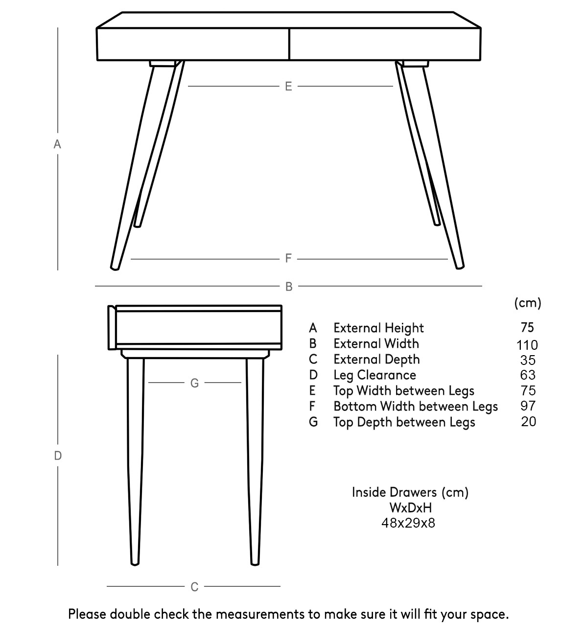 Watts Mid-Century Scandi Console Table in Acacia | Swoon