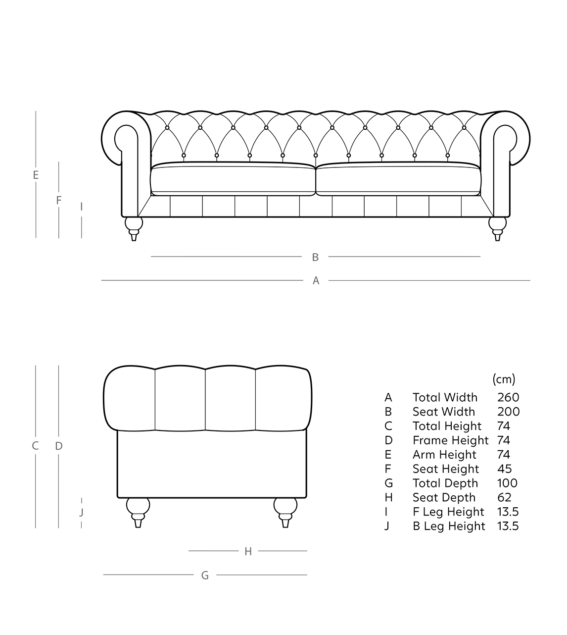 Winston Four-seater Sofa | Swoon