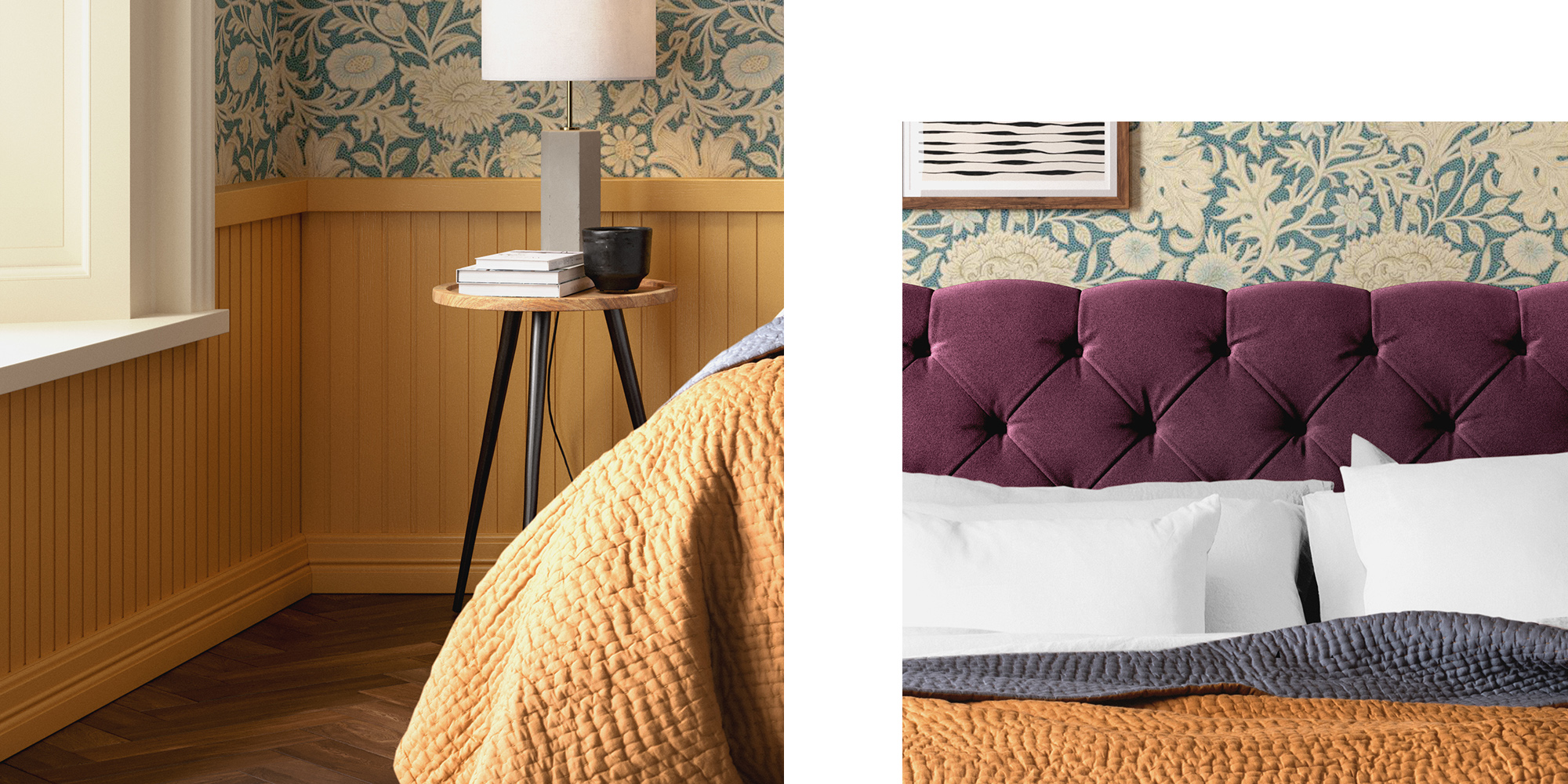 Bedroom Ideas | Mustard Bedroom Decor | Swoon